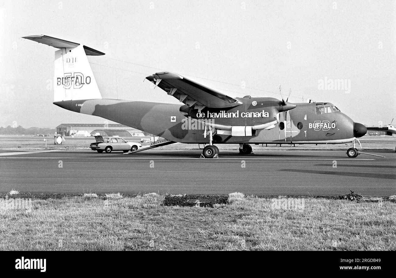 de Havilland Canada DHC-5D Buffalo C-GBUF (msn 60), at the SBAC ...