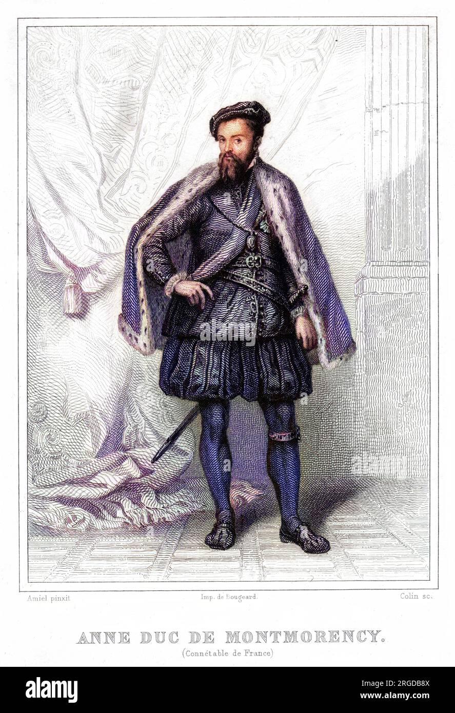 ANNE, duc de MONTMORENCY French military commander, connetable de ...