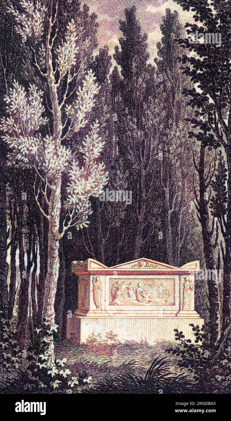 Jean jacques rousseau tomb in paris hi-res stock photography and images ...