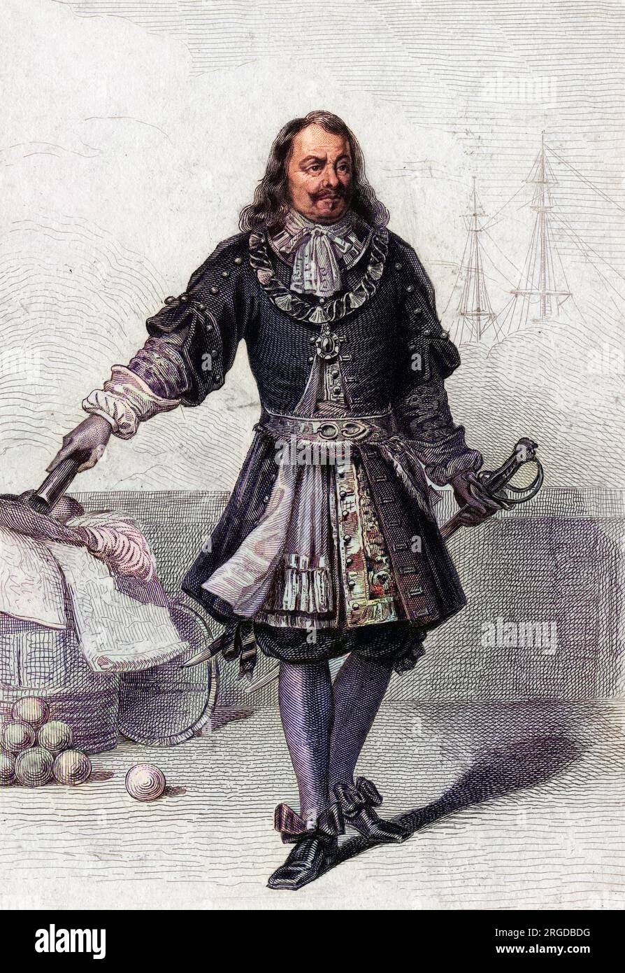 MICHIEL ADRIAANZOON RUYTER Dutch naval commander Stock Photo - Alamy