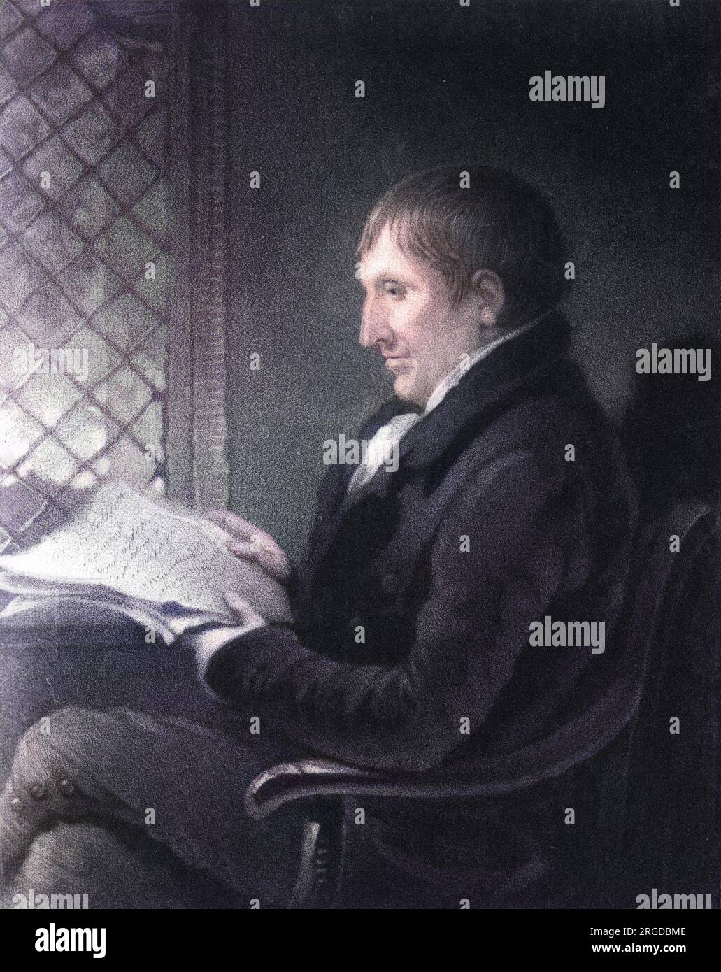 THOMAS SANDERSON poet and schoolteacher Stock Photo - Alamy