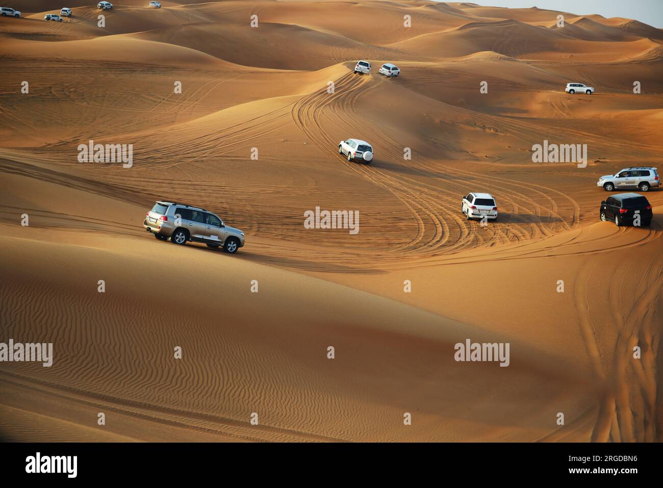 The Dubai desert trip in off-road car is major tourists attraction in ...