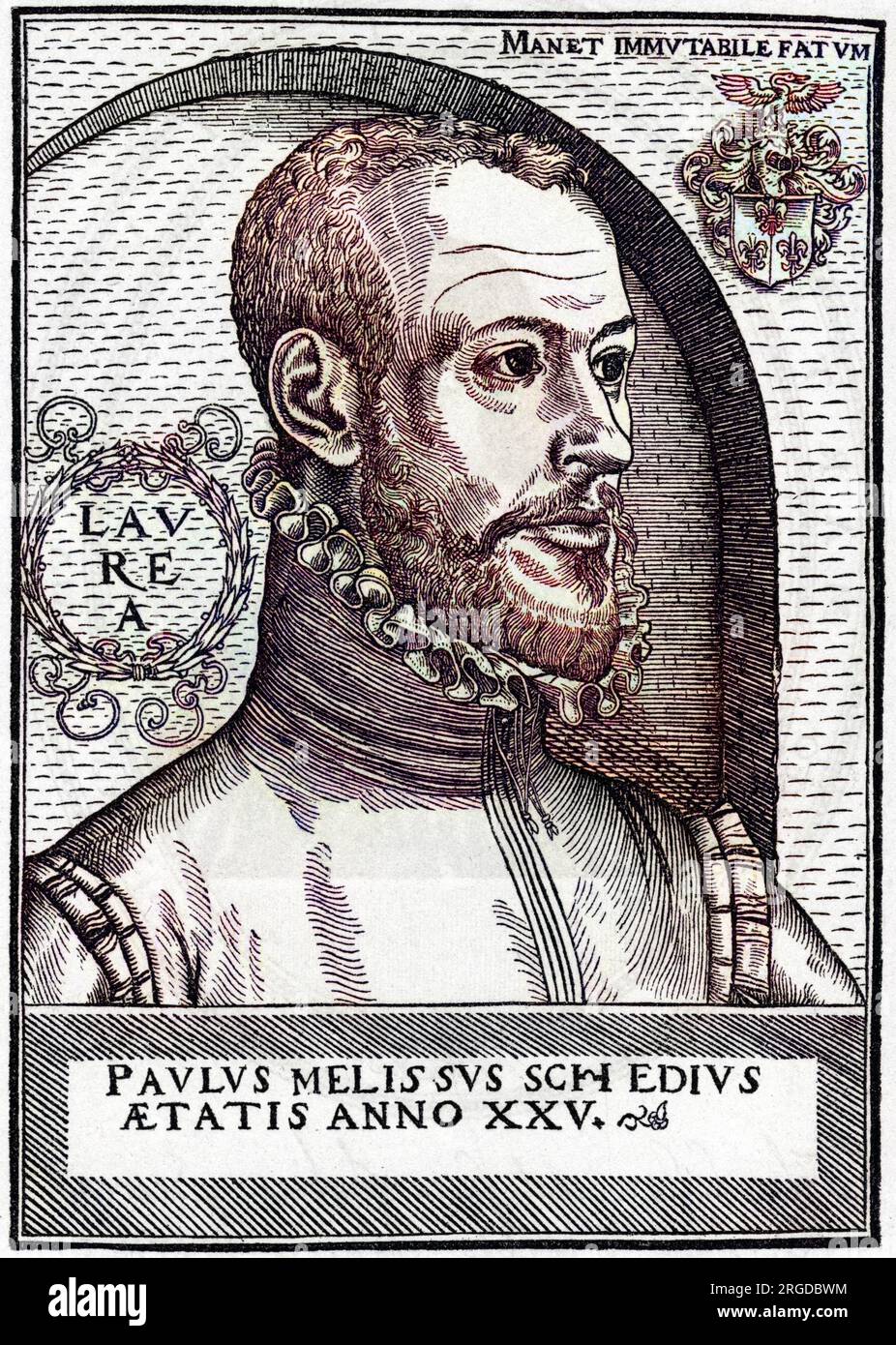 PAUL SCHEDE German poet who wrote in Latin using the nom-de-plume ...