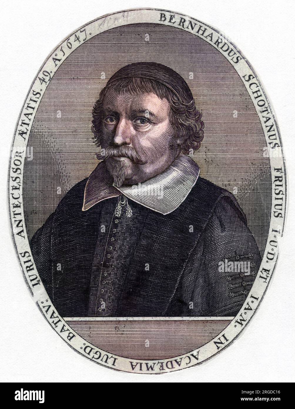 BERNHARD SCHOTANUS Dutch jurist and official Stock Photo - Alamy