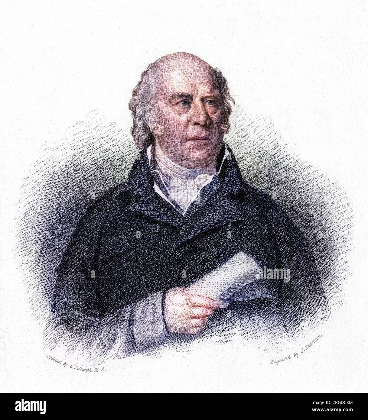 WILLIAM SHARP (1749 - 1824), engraver Stock Photo - Alamy