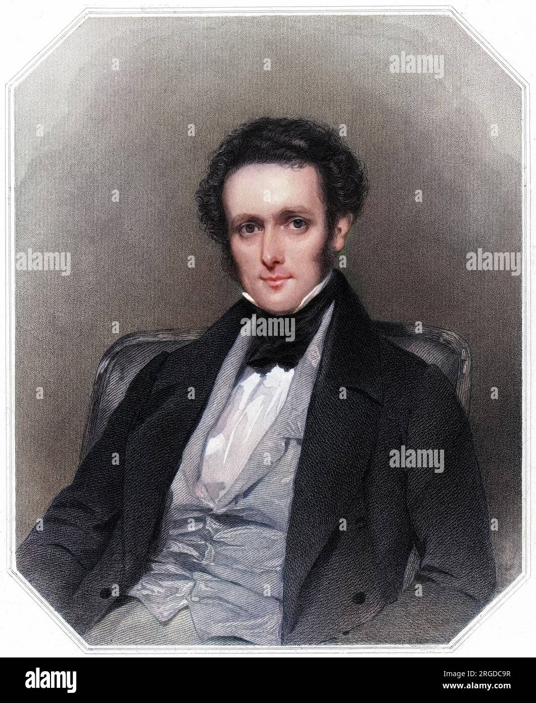 SIR FREDERICK SHAW (1799 - 1876), Irish statesman Stock Photo - Alamy