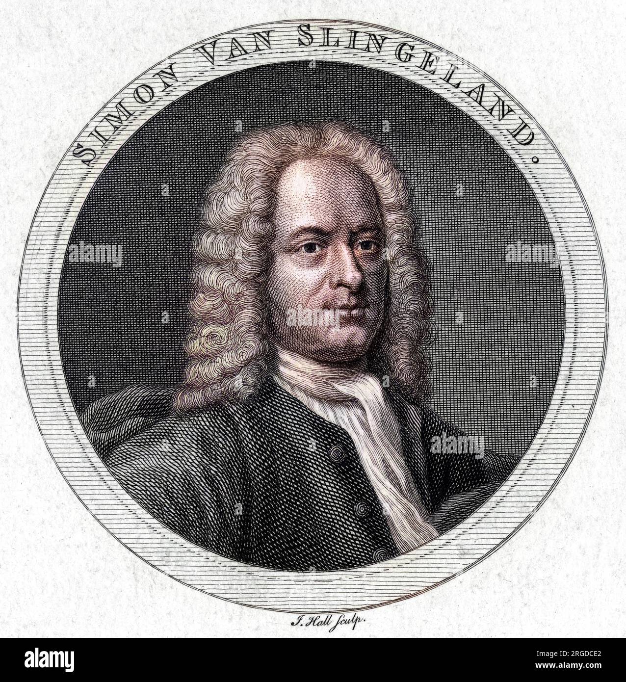 SIMON VAN SLINGELANDT Dutch statesman, Grand Pensionary of Holland ...