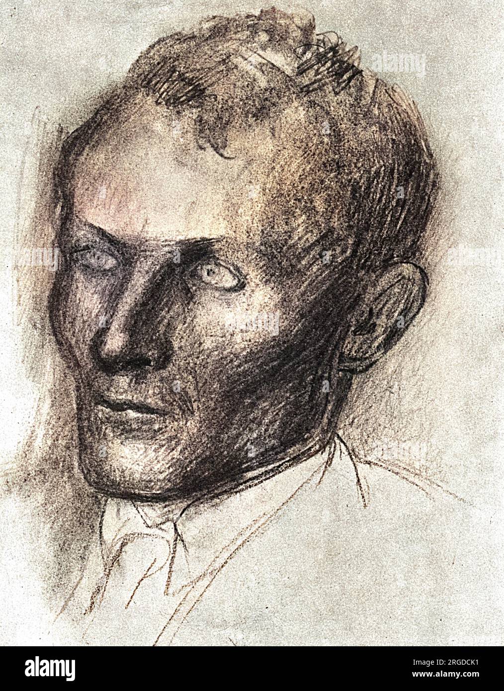 SIR STEPHEN HAROLD SPENDER writer Stock Photo - Alamy