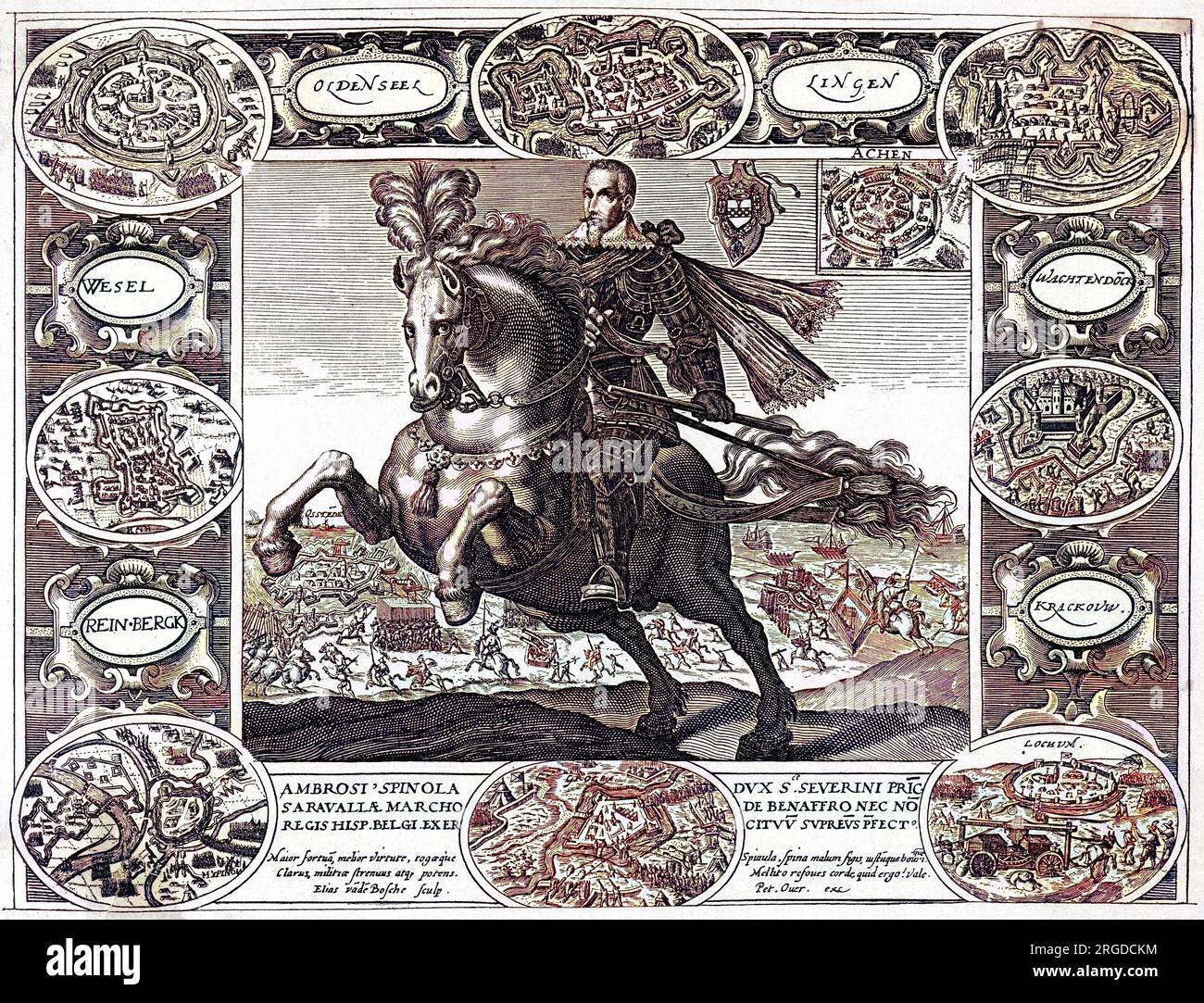 AMBROGIO DI SPINOLA Italian military commander in the Imperial service ...