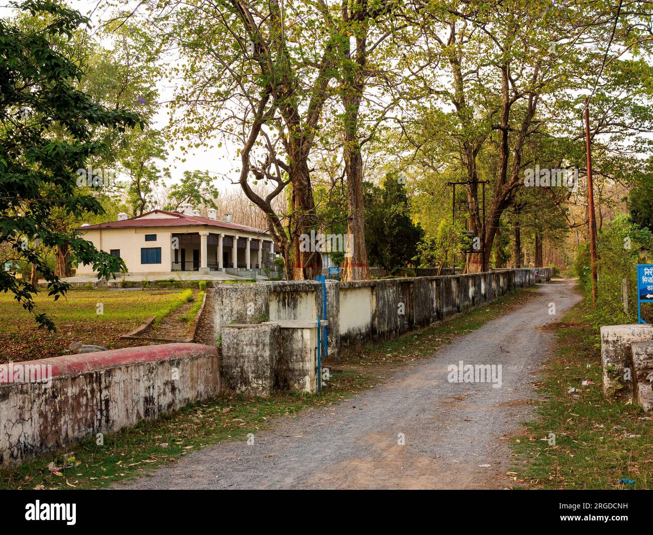 Kaladhungi forest bungalow hi-res stock photography and images - Alamy