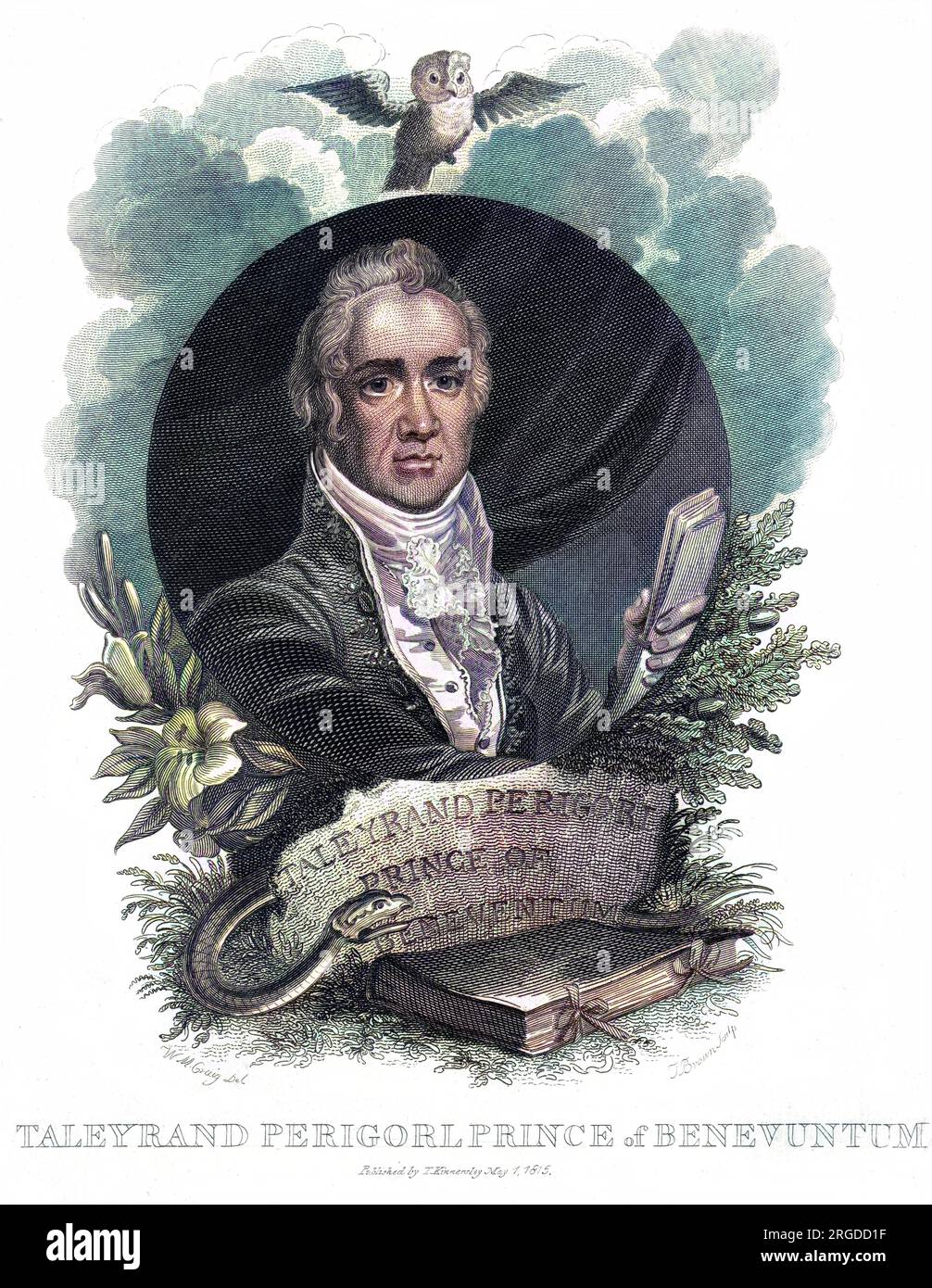 CHARLES MAURICE, prince TALLEYRAND French statesman Stock Photo - Alamy