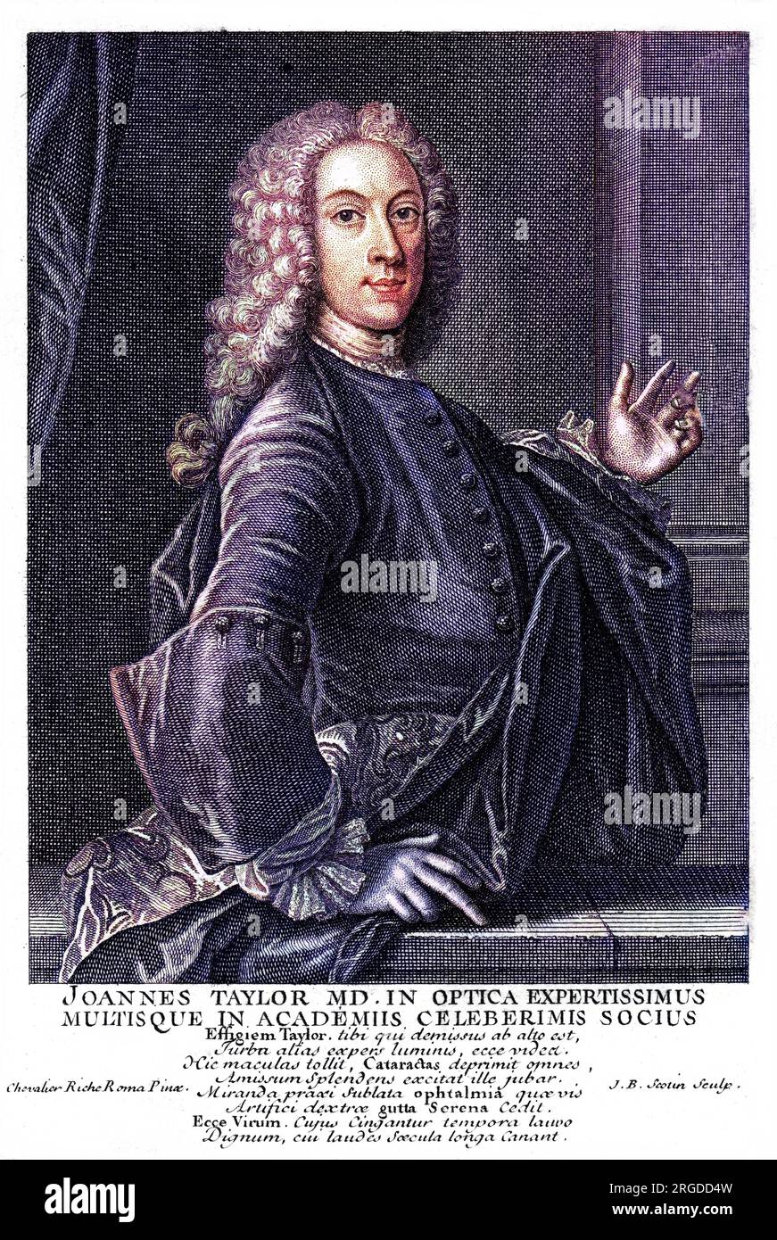 JOANNES (JOHN) TAYLOR unorthodox oculist Stock Photo - Alamy