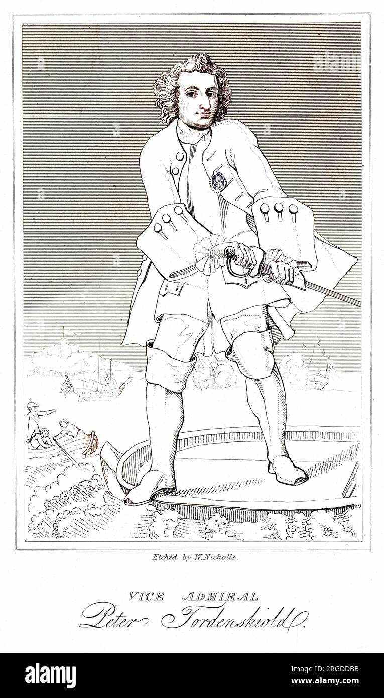 PETER TORDENSKJOLD Norwegian-born naval commander in the Danish service ...