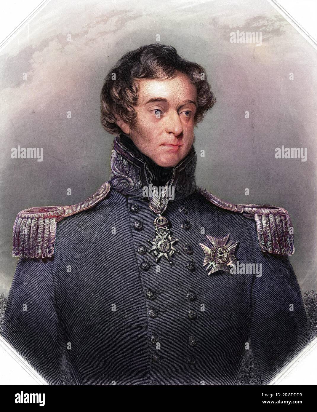 Sir Frederick. William Trench (1775 - 1859), British military commander ...