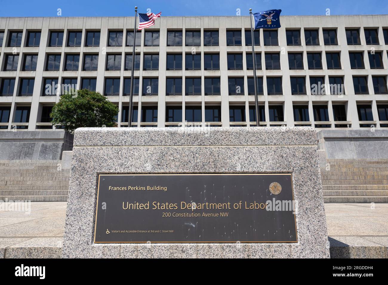 U.S. Department of Labor headquarters is seen in Washington, D.C., Aug ...