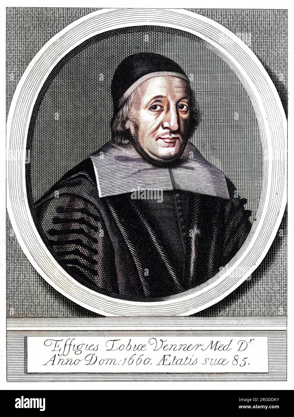 TOBIAS VENNER medical writer, depicted at the venerable age of 85 Stock ...