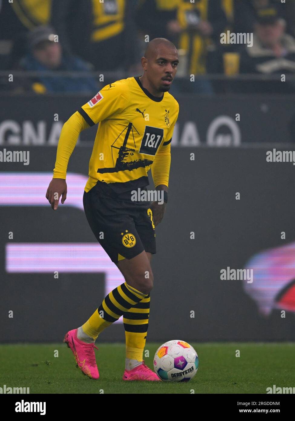 DORTMUND - Donyell Malen of Borussia Dortmund during the friendly match ...