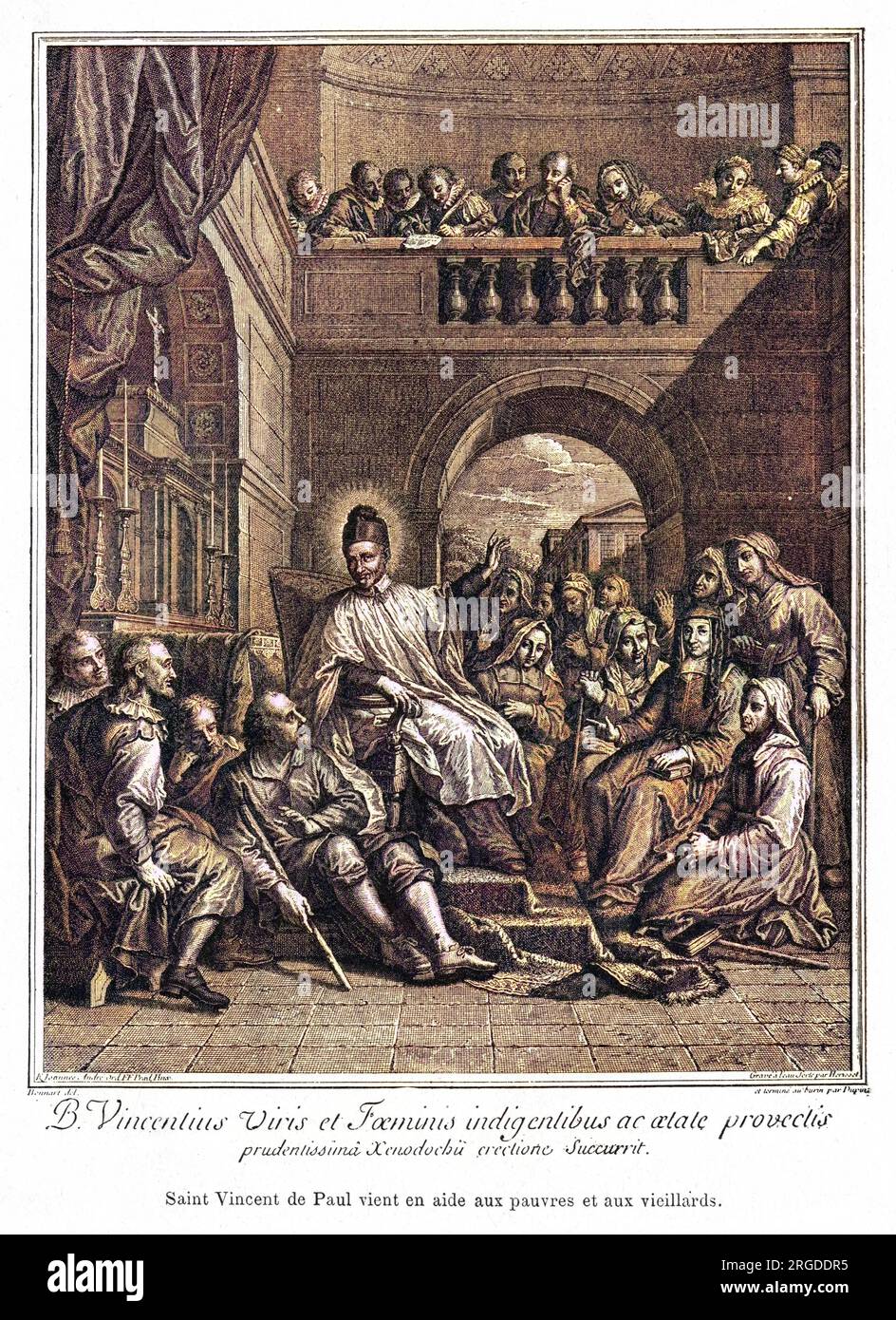 SAINT VINCENT DE PAUL - French churchman involved in charities to the ...