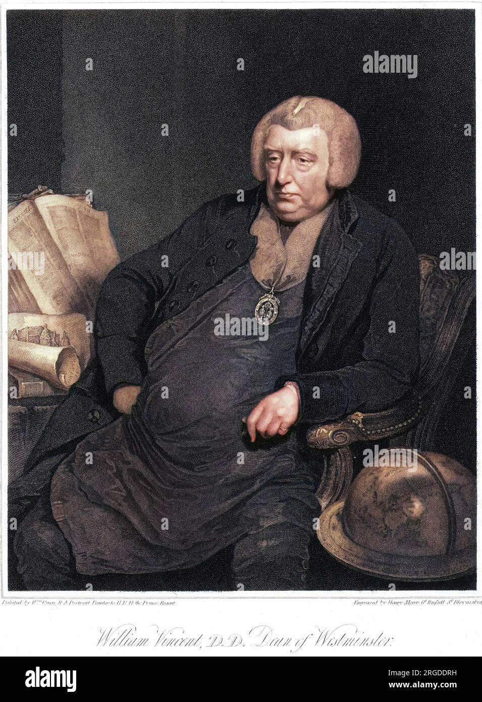 WILLIAM VINCENT churchman, dean of Westminster Stock Photo - Alamy