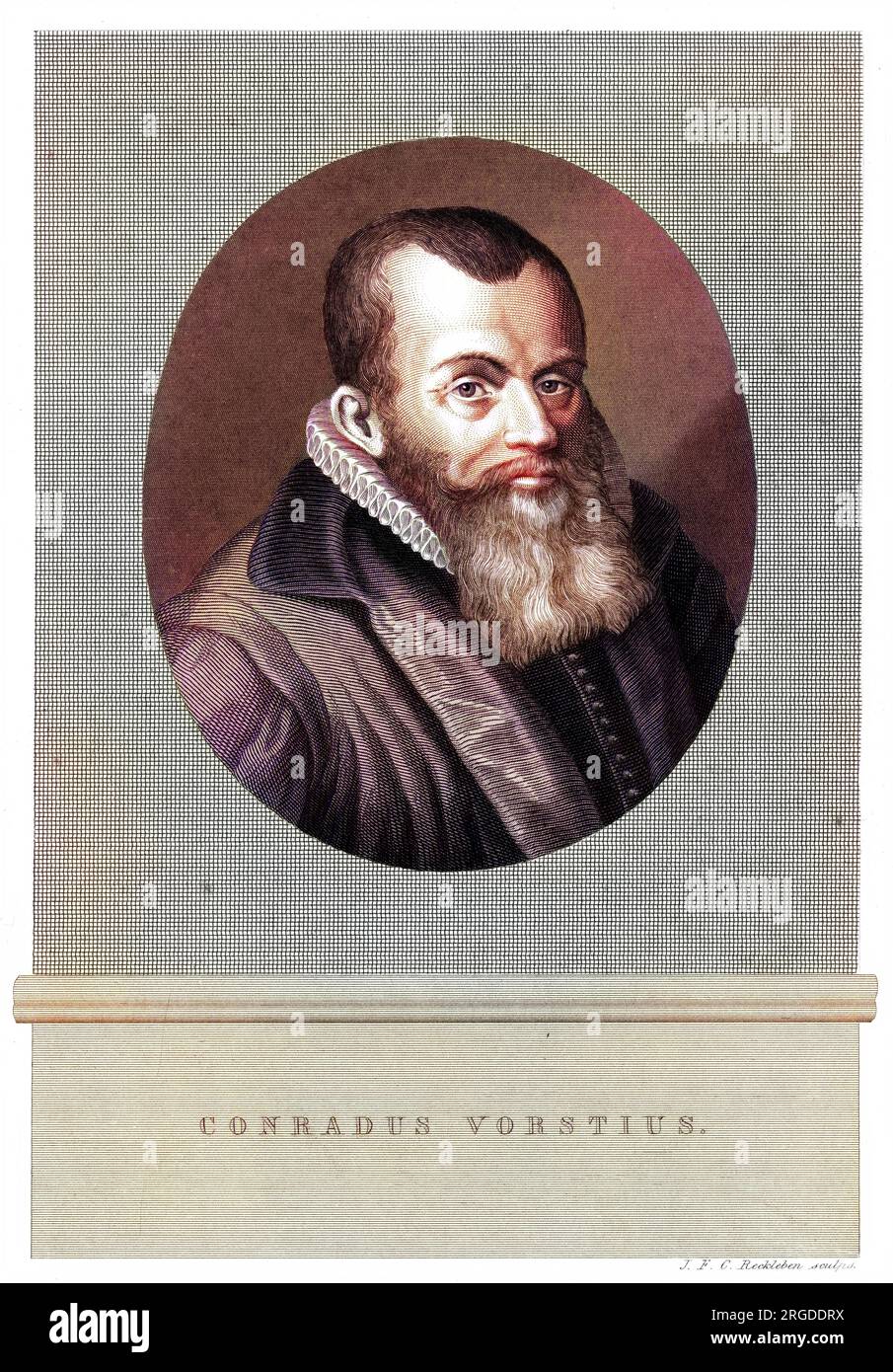 CONRAD VORST (VORSTIUS) German Arminian churchman Stock Photo - Alamy