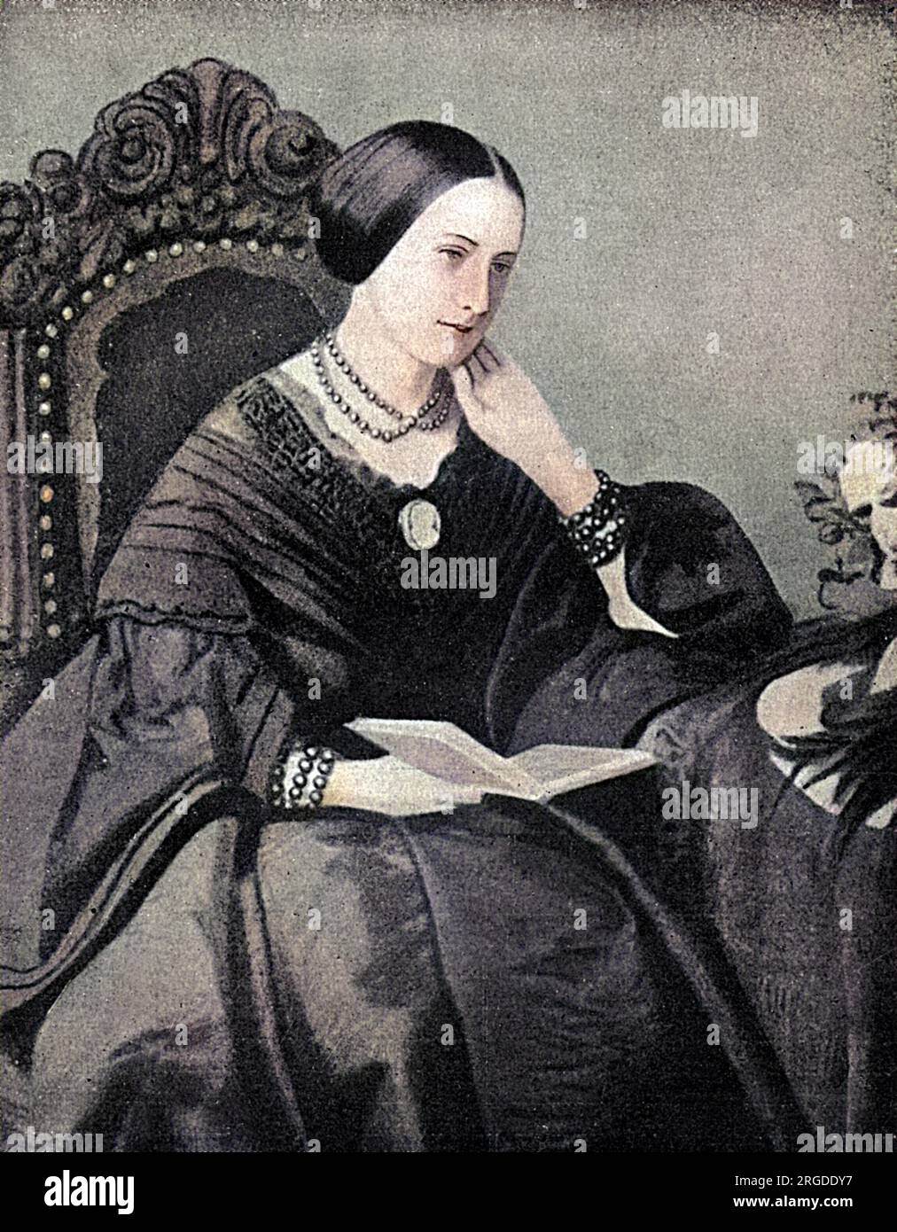 MATHILDE WESENDONCK (or Wesendonk) German poet who though married ...