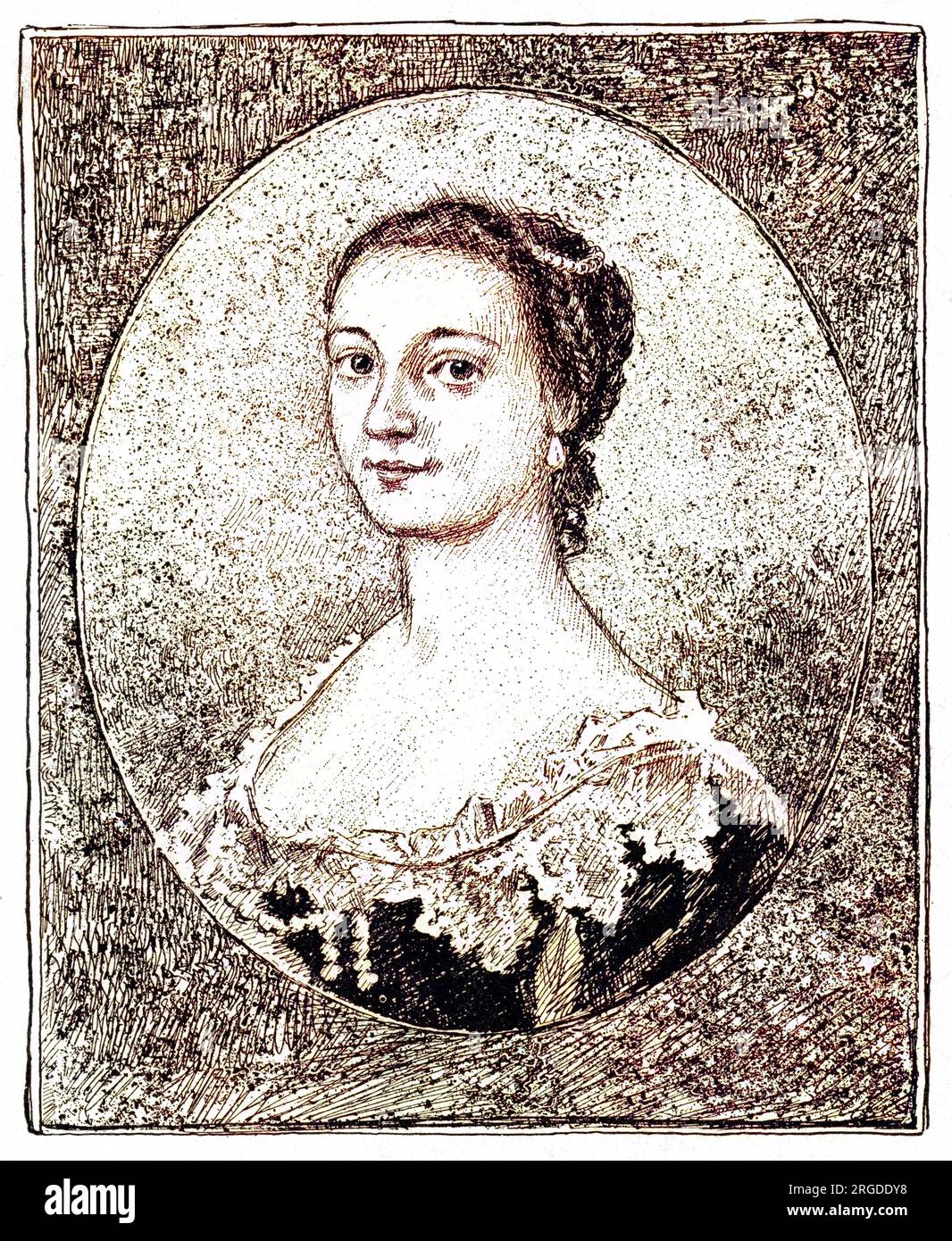 CLEMENTINA WALKINSHAW mistress of Charles Edward Stuart after the '45 ...