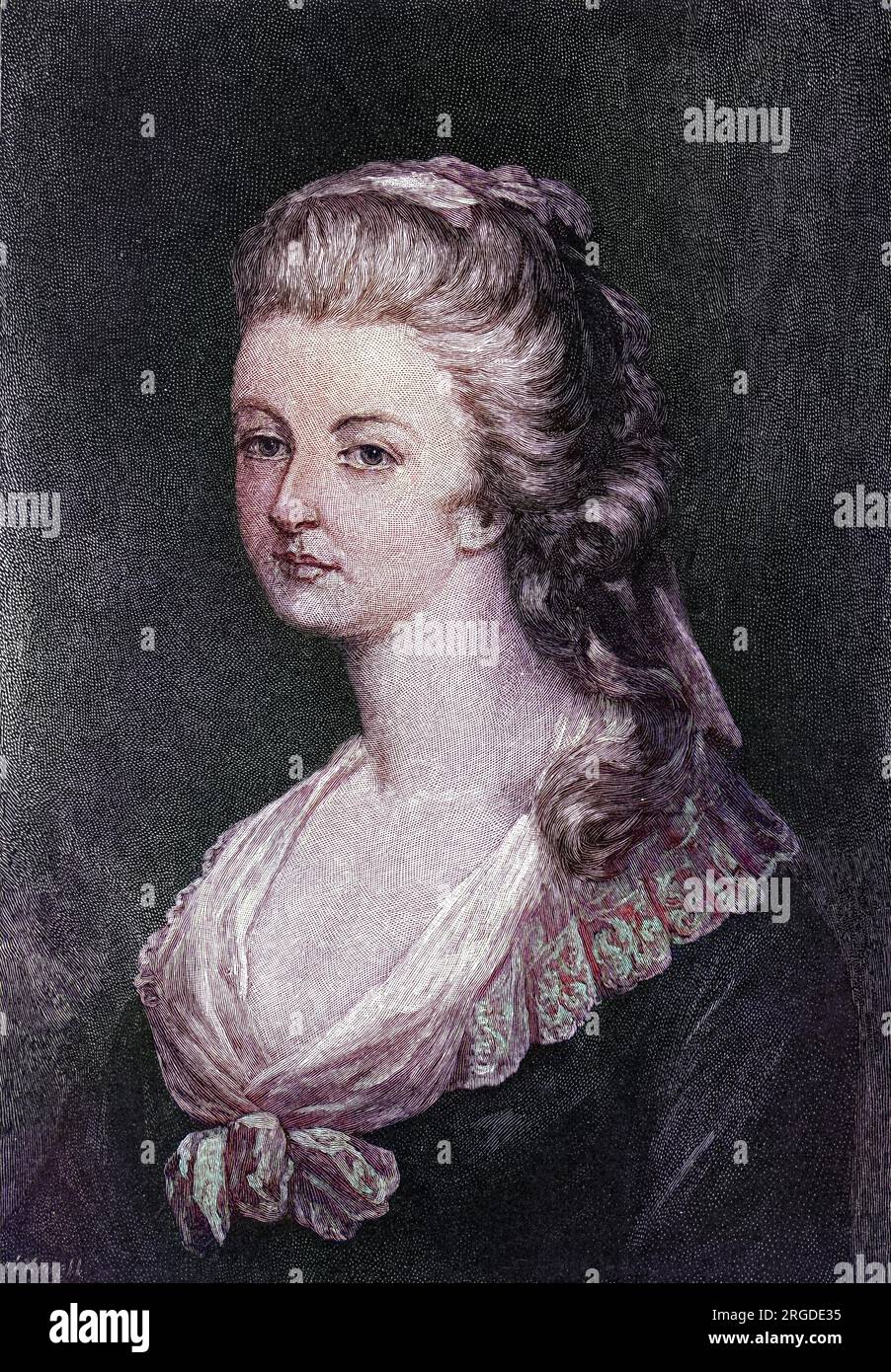 MARY WASHINGTON mother of George Stock Photo - Alamy