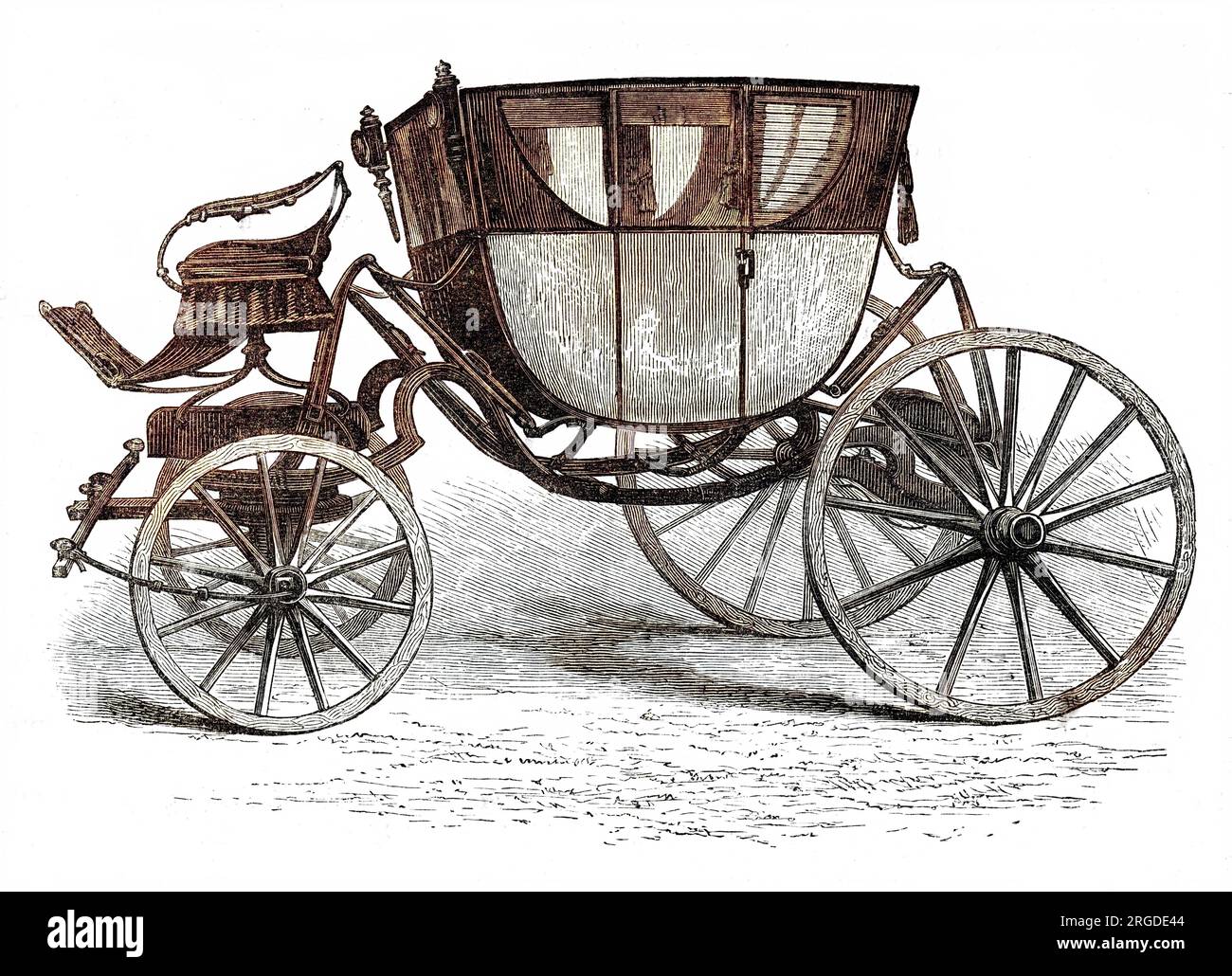 Coach or carriage Cut Out Stock Images & Pictures - Alamy