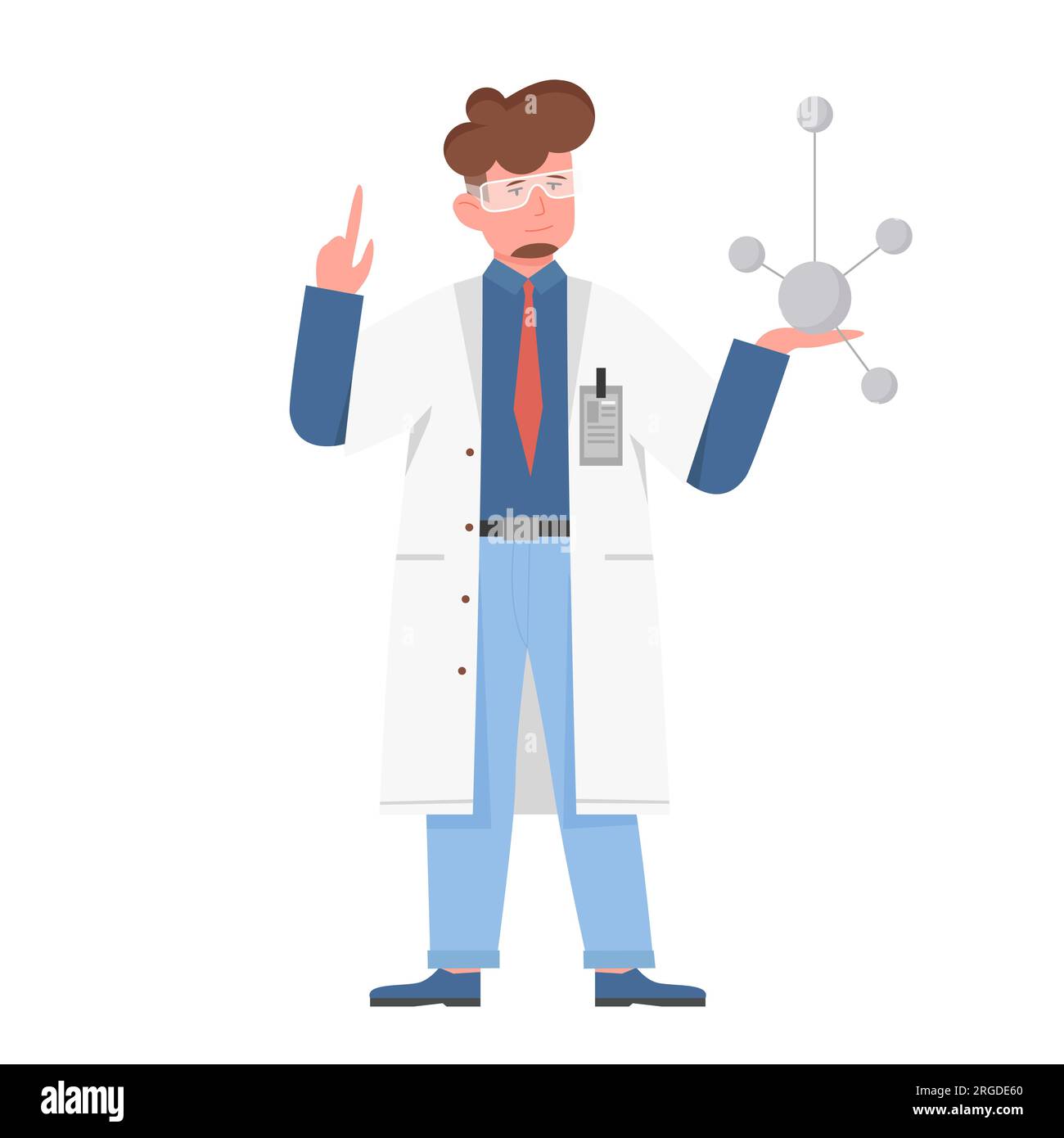 Physics mascot Stock Vector Images - Alamy