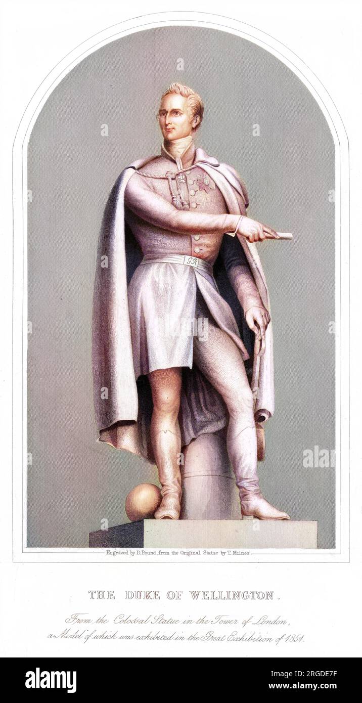 ARTHUR WELLESLEY, duke of WELLINGTON soldier Stock Photo - Alamy