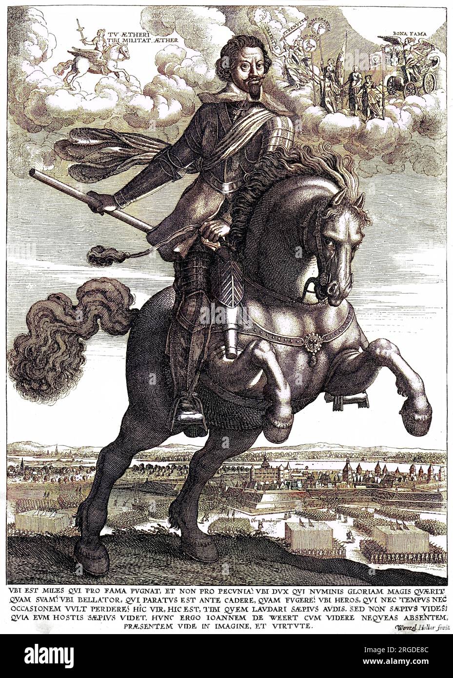JOHANN von WERTH German military commander during the Thirty Years War ...