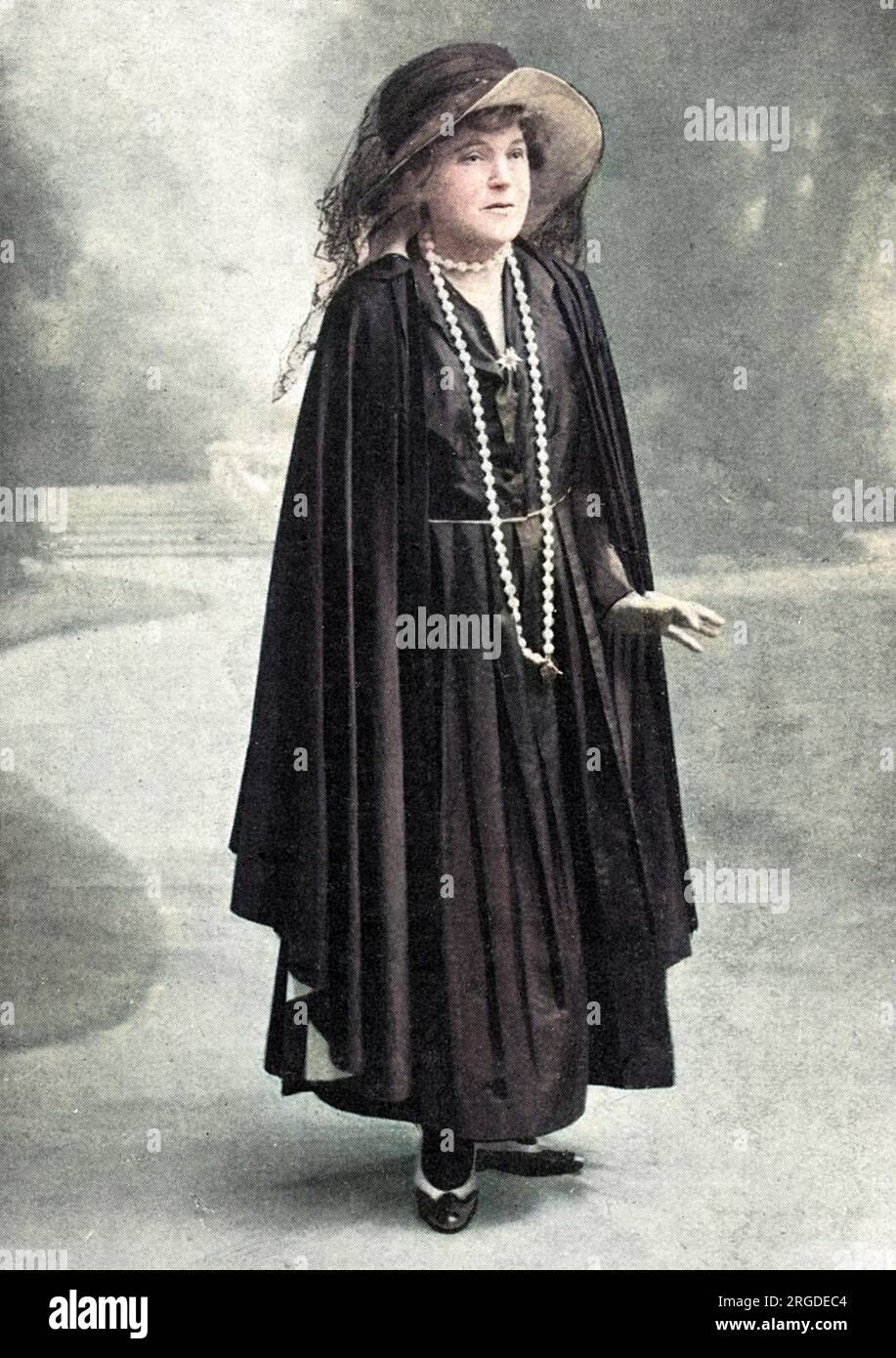 ELLA WHEELER WILCOX popular poet at Tours in 1918 Stock Photo - Alamy