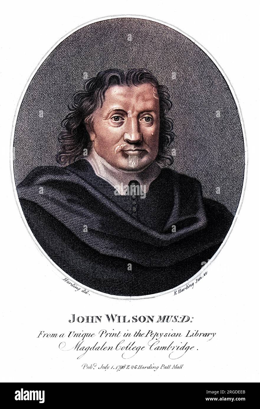 JOHN WILSON musician to Charles I and chamber musician to Charles II ...