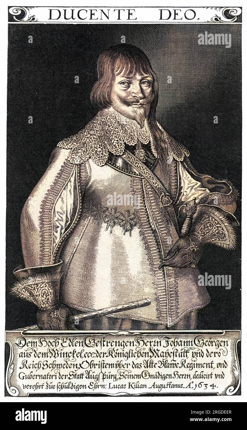 JOHANN GEORG aus dem WINCKEL Swedish soldier Stock Photo - Alamy