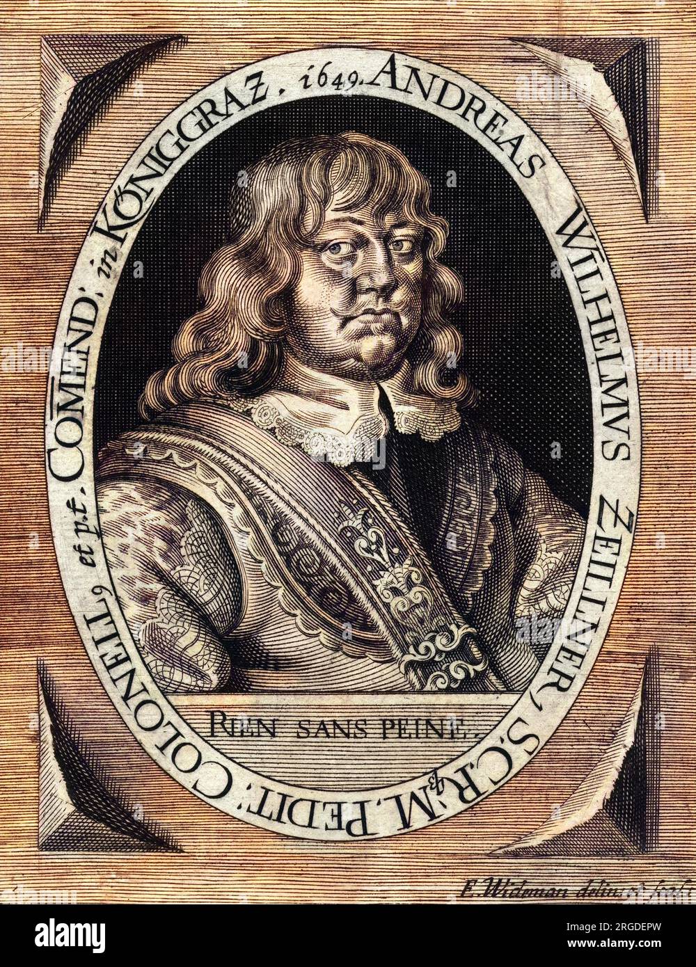 ANDREAS WILHELM ZEILLNER German military commander whose motto was ...