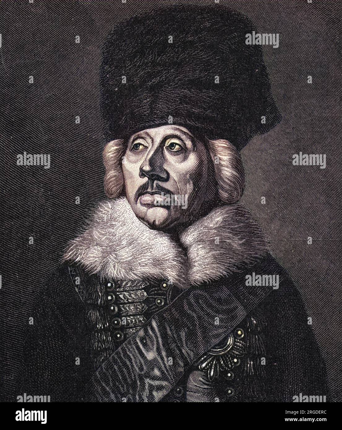 HANS JOACHIM VON ZIETHEN Prussian military commander Stock Photo - Alamy