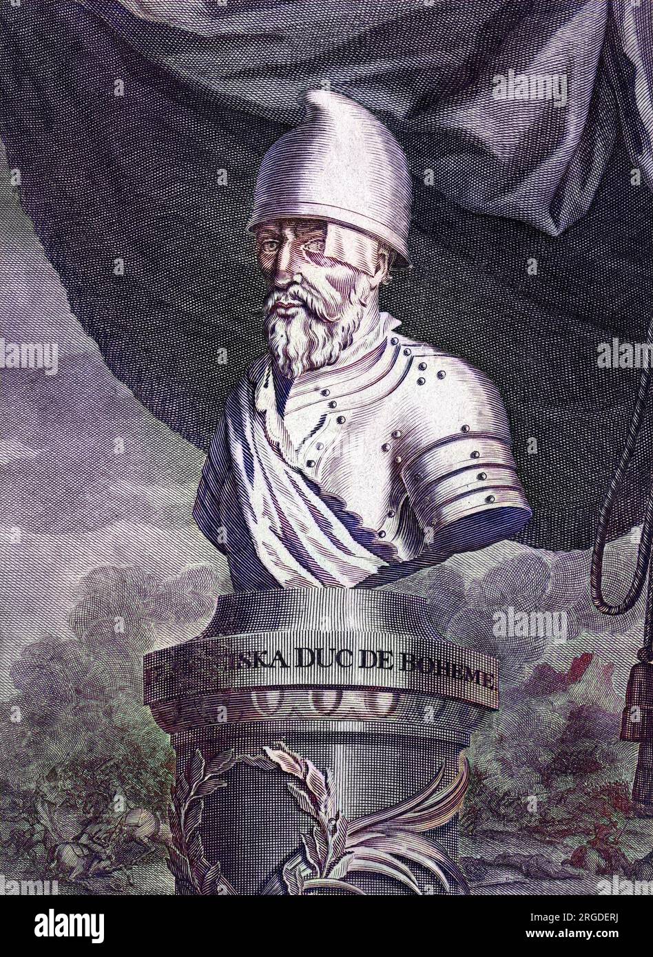 JOHANN ZIZKA, duke of Bohemia Hussite leader in Bohemia Stock Photo - Alamy
