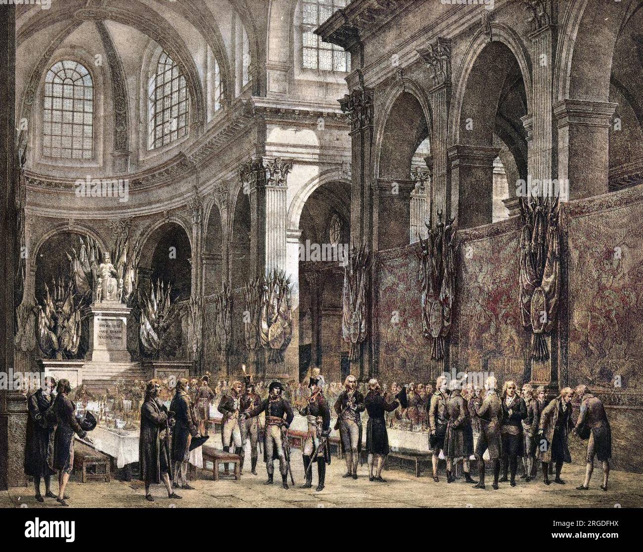 A banquet is offered to Napoleon and Moreau, the two leading military ...