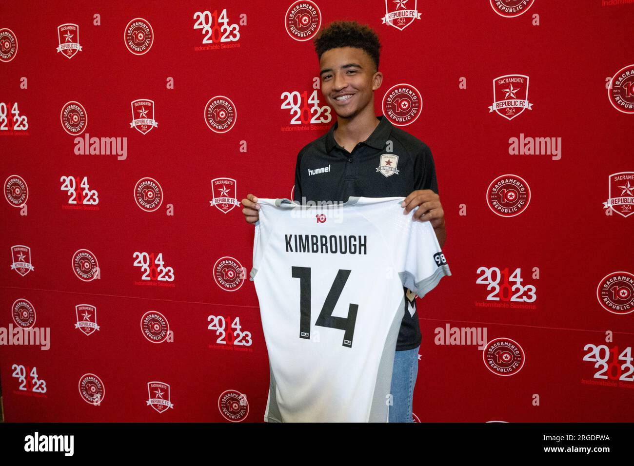 Sacramento, CA, USA. 8th Aug, 2023. 13-year old soccer phenom, Davian ...