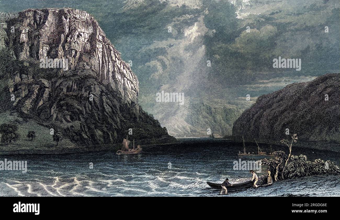 Rhine lorelei rock hi-res stock photography and images - Alamy