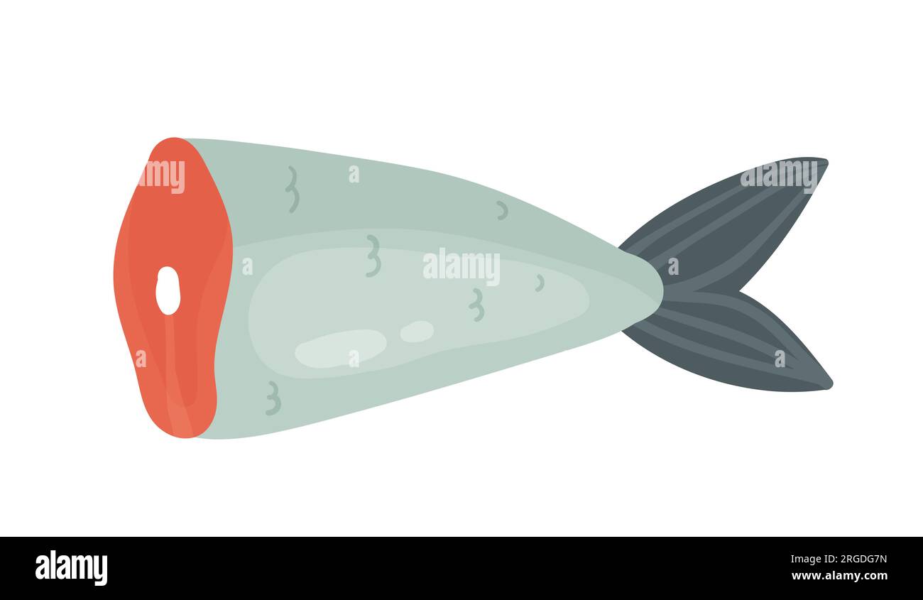 Sliced salmon fish. Red fish fillet, healthy seafood menu, asian ...