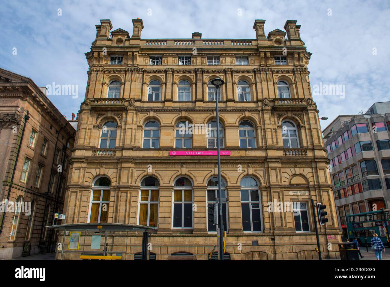 North and South Wales Bank building at 62 Castle Street in city center ...