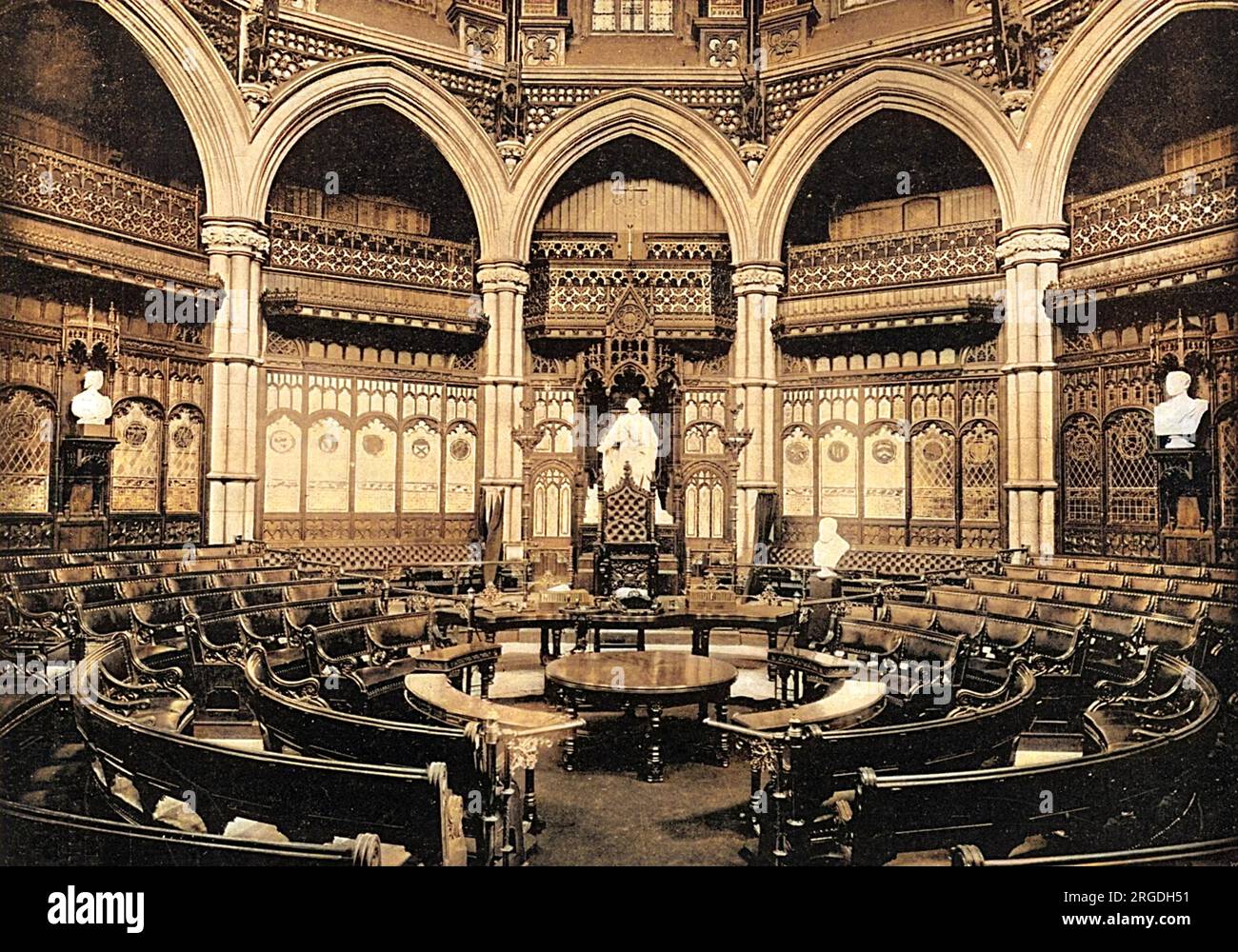 The Council Chamber Stock Photo - Alamy