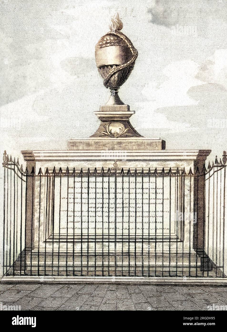 The tomb of the Dacre family in Lee churchyard Stock Photo - Alamy