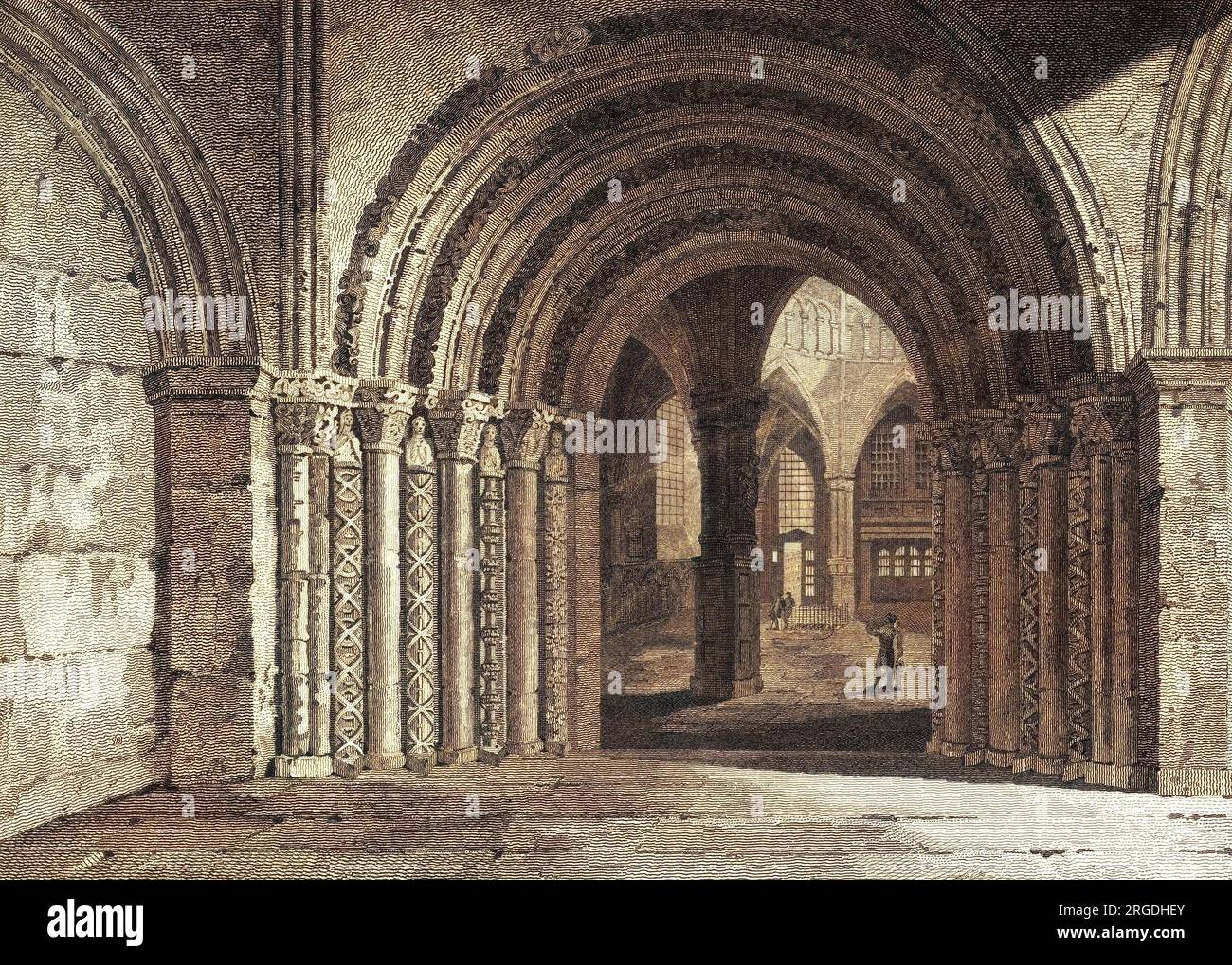 Interior of the Temple Church Stock Photo - Alamy