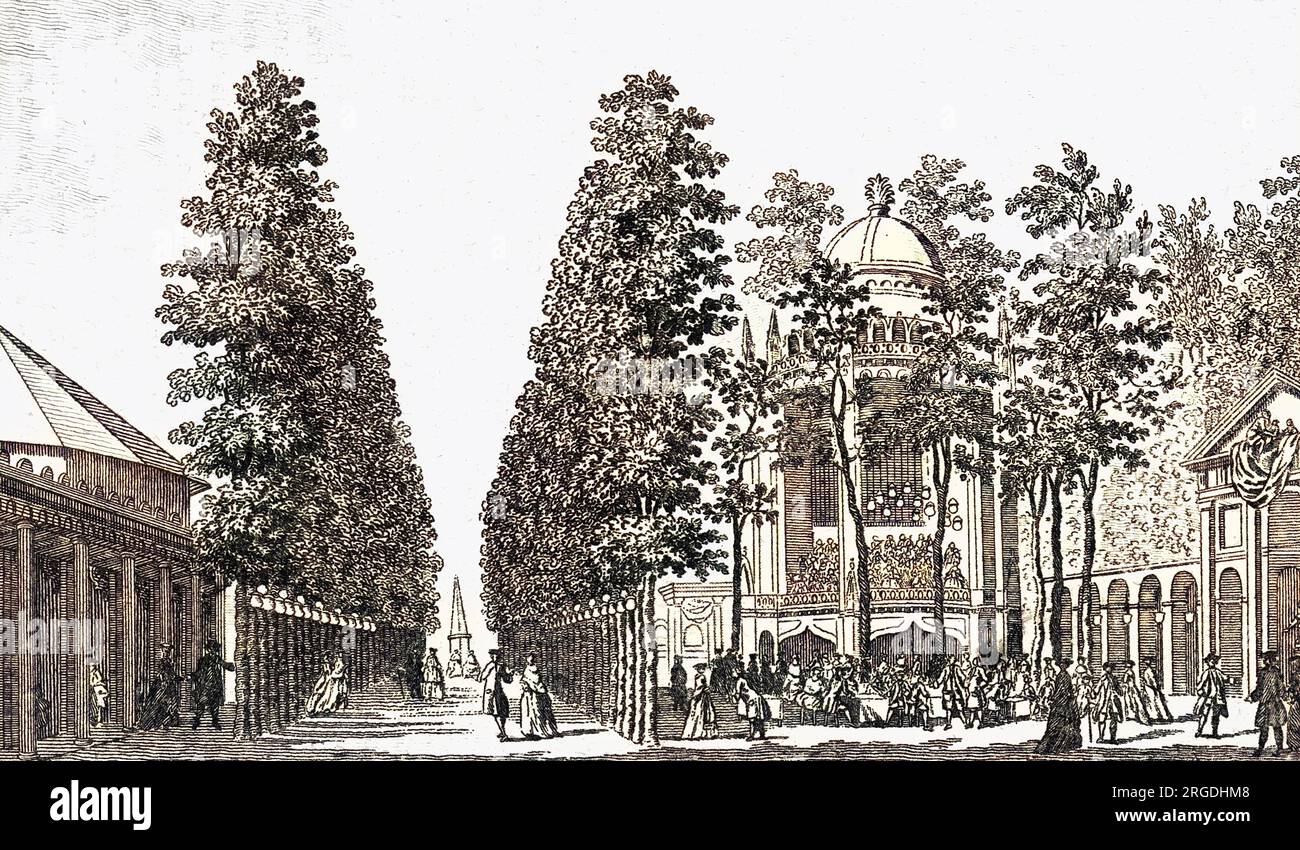 Gardens 1750 hi-res stock photography and images - Alamy