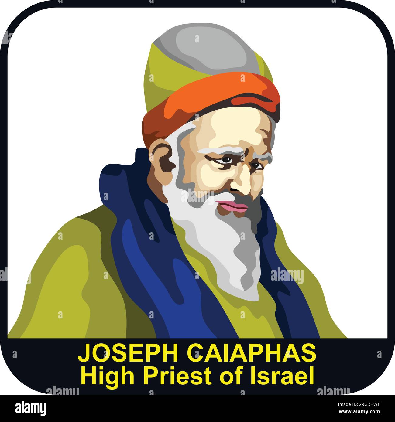 Joseph ben Caiaphas 69th High Priest of Israel Stock Vector Image & Art ...