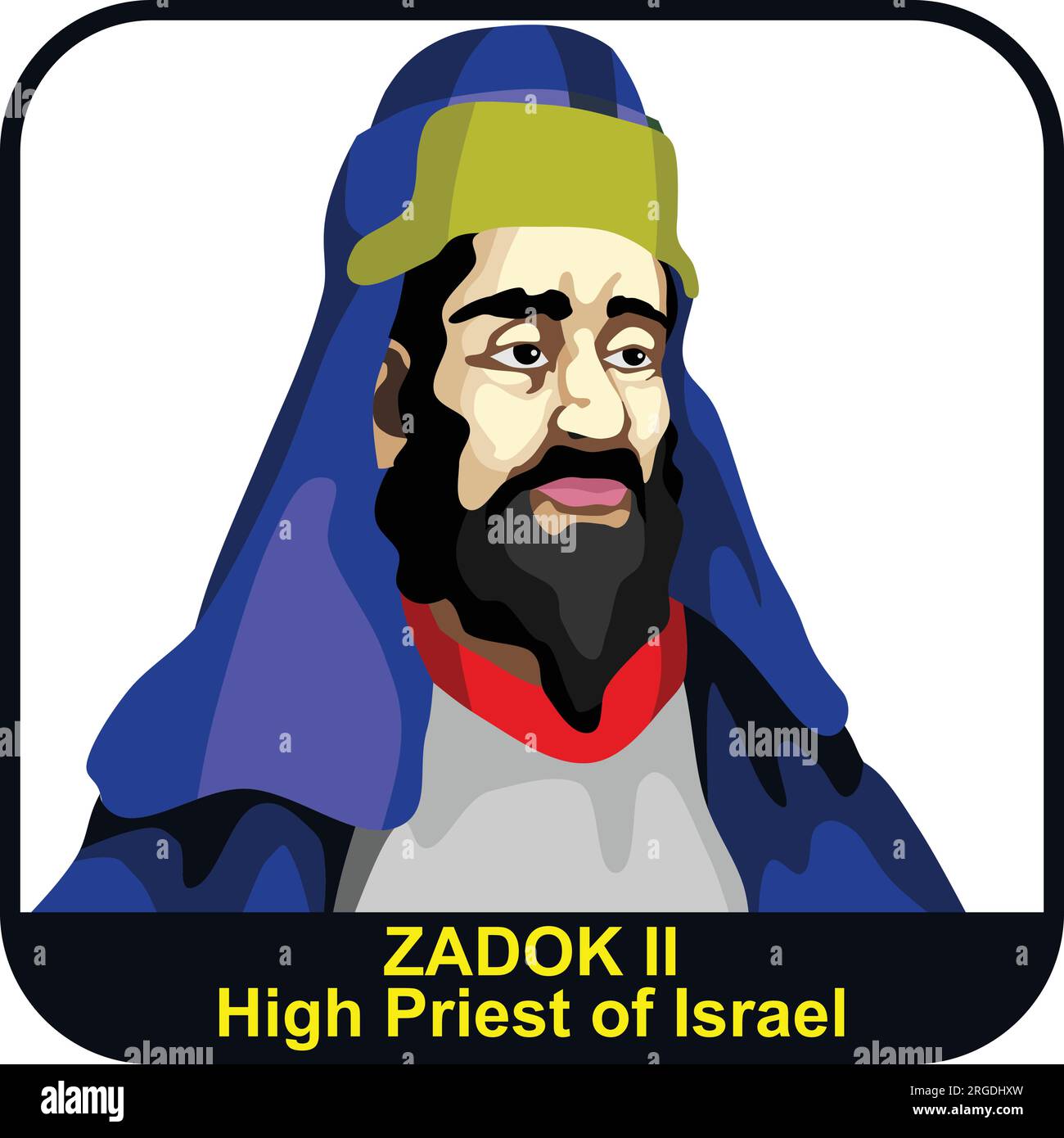 Zadok Stock Vector Images - Alamy