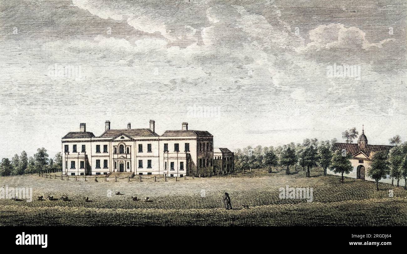 Felix Hall, Essex, the seat of Daniel Matthews esquire Stock Photo - Alamy