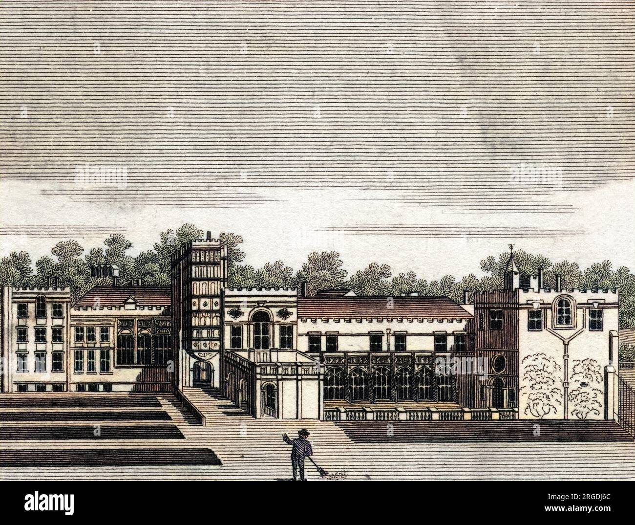 Ford Abbey, Devonshire Stock Photo - Alamy